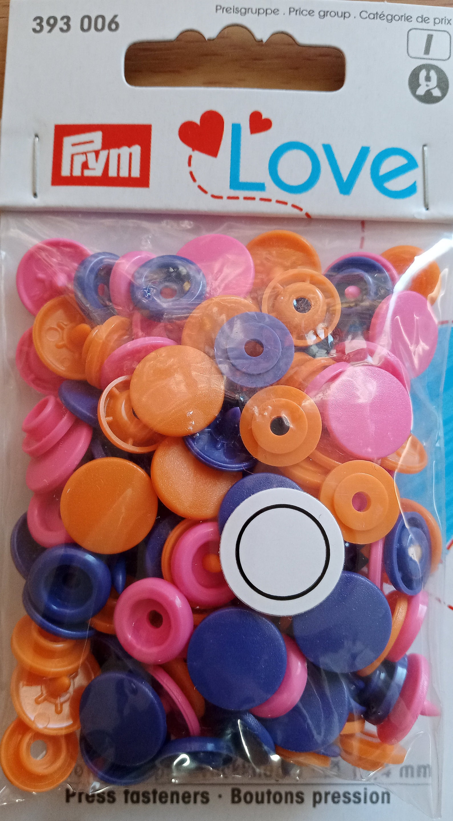 Prym Love 30 Colour Snaps Press Fasteners - Etsy UK