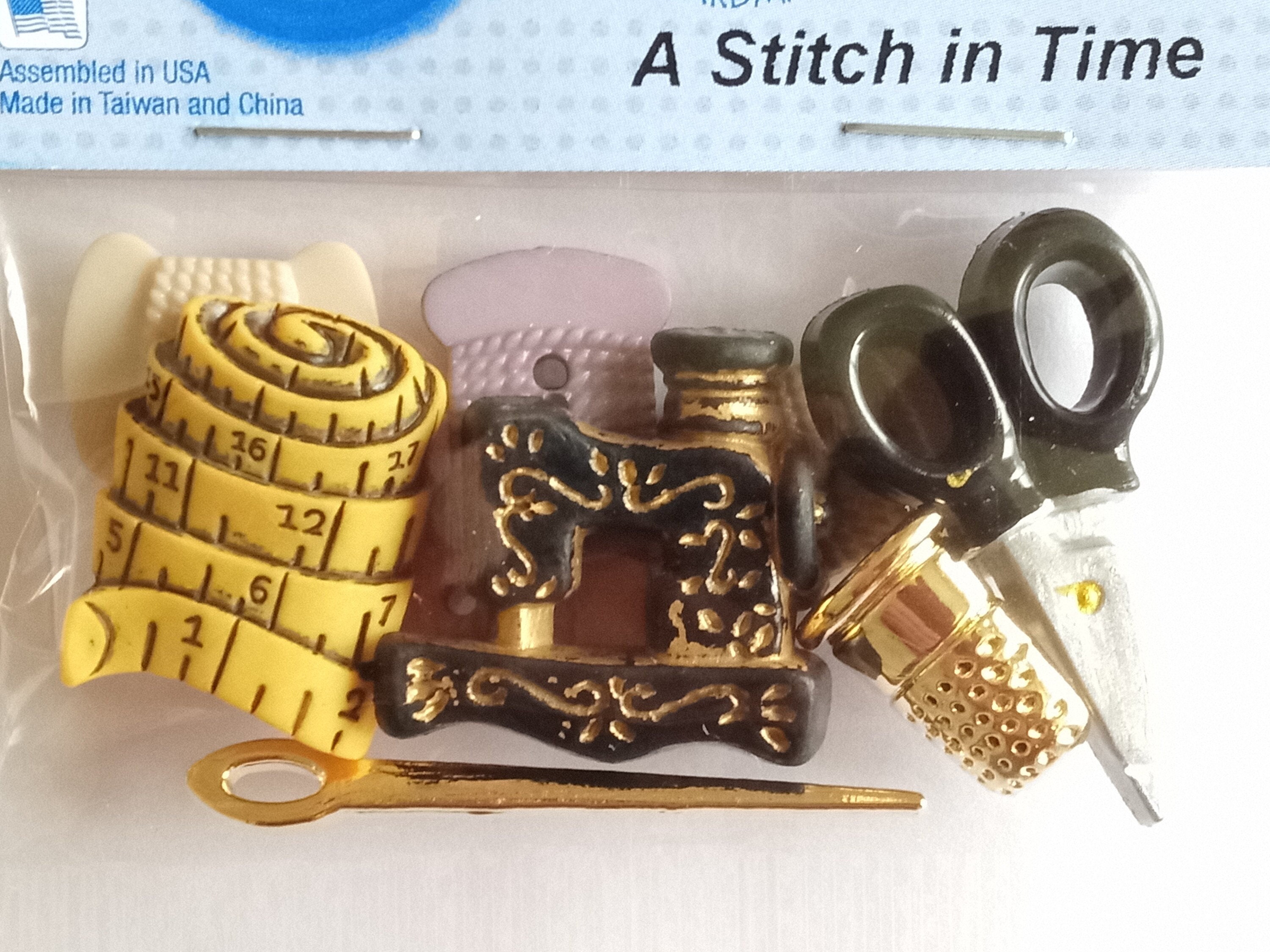 Flame Buttons For Sewing Themed