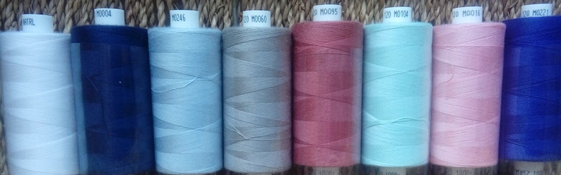 Moon Threads 1000 Yards Coats Staple Spun Polyester Hand | Etsy