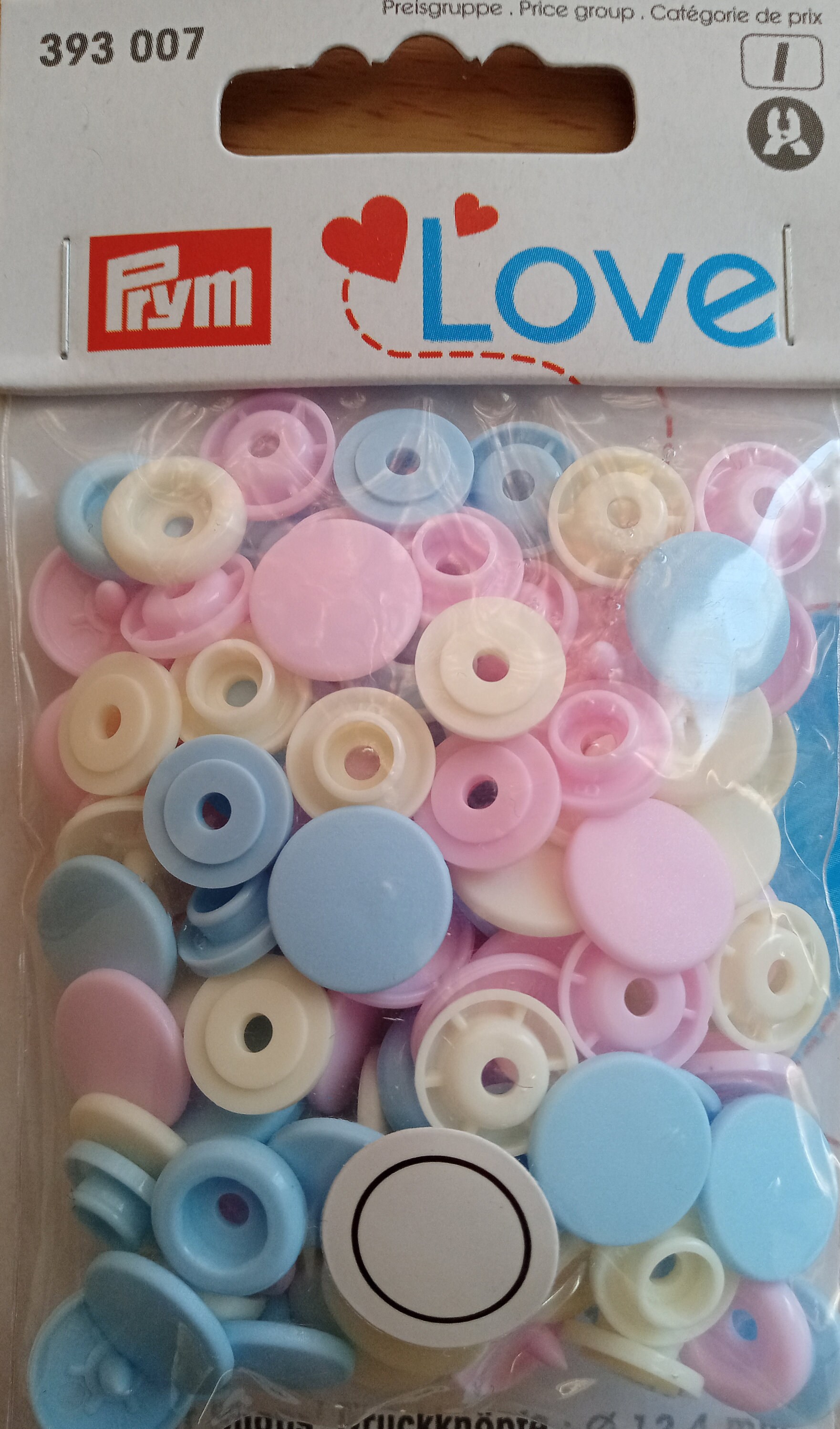 Prym Love 30 Colour Snaps Press Fasteners - Etsy UK