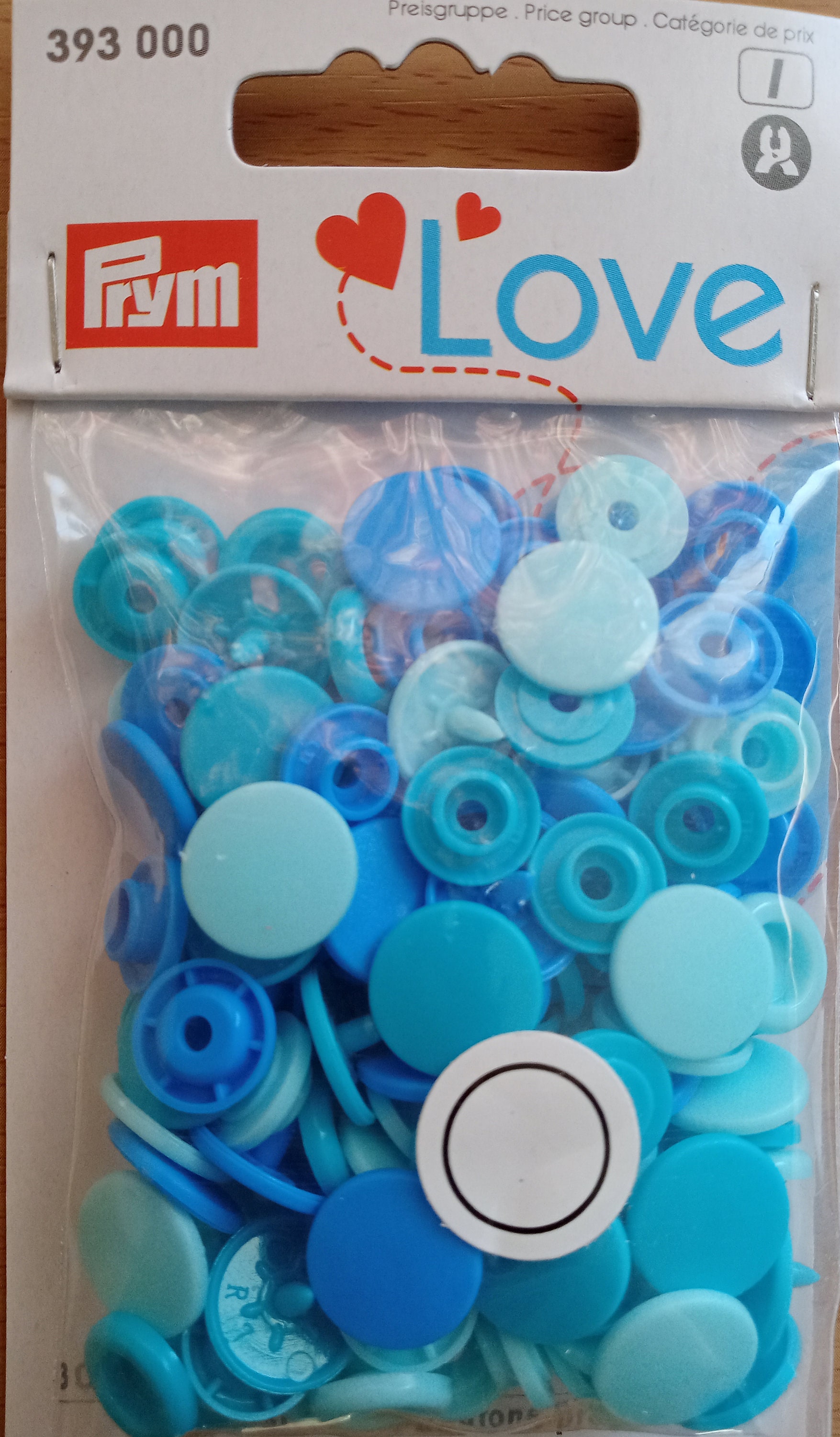 Prym Love 30 Colour Snaps Press Fasteners - Etsy UK