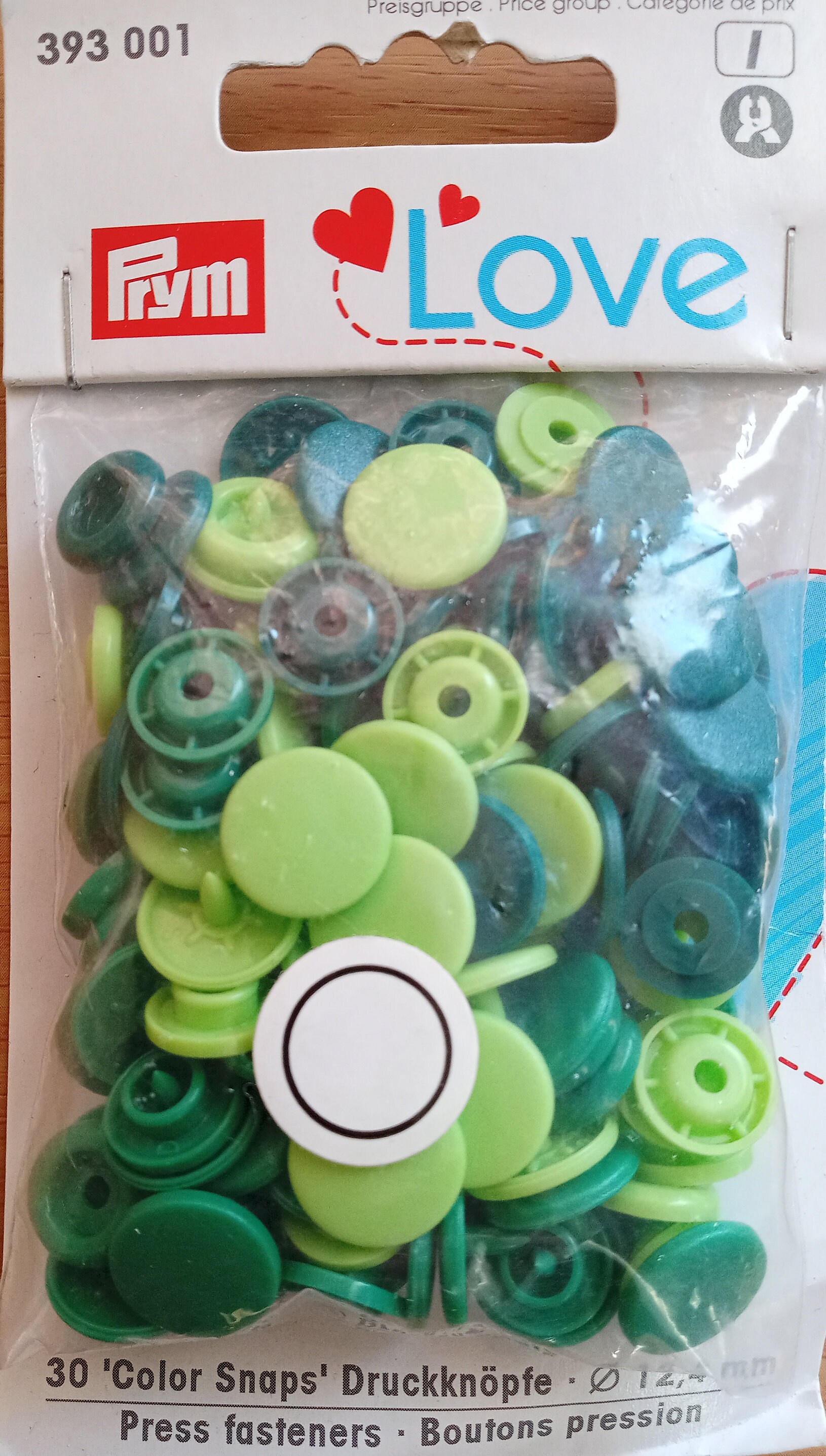 Prym Love 30 Colour Snaps Press Fasteners - Etsy UK