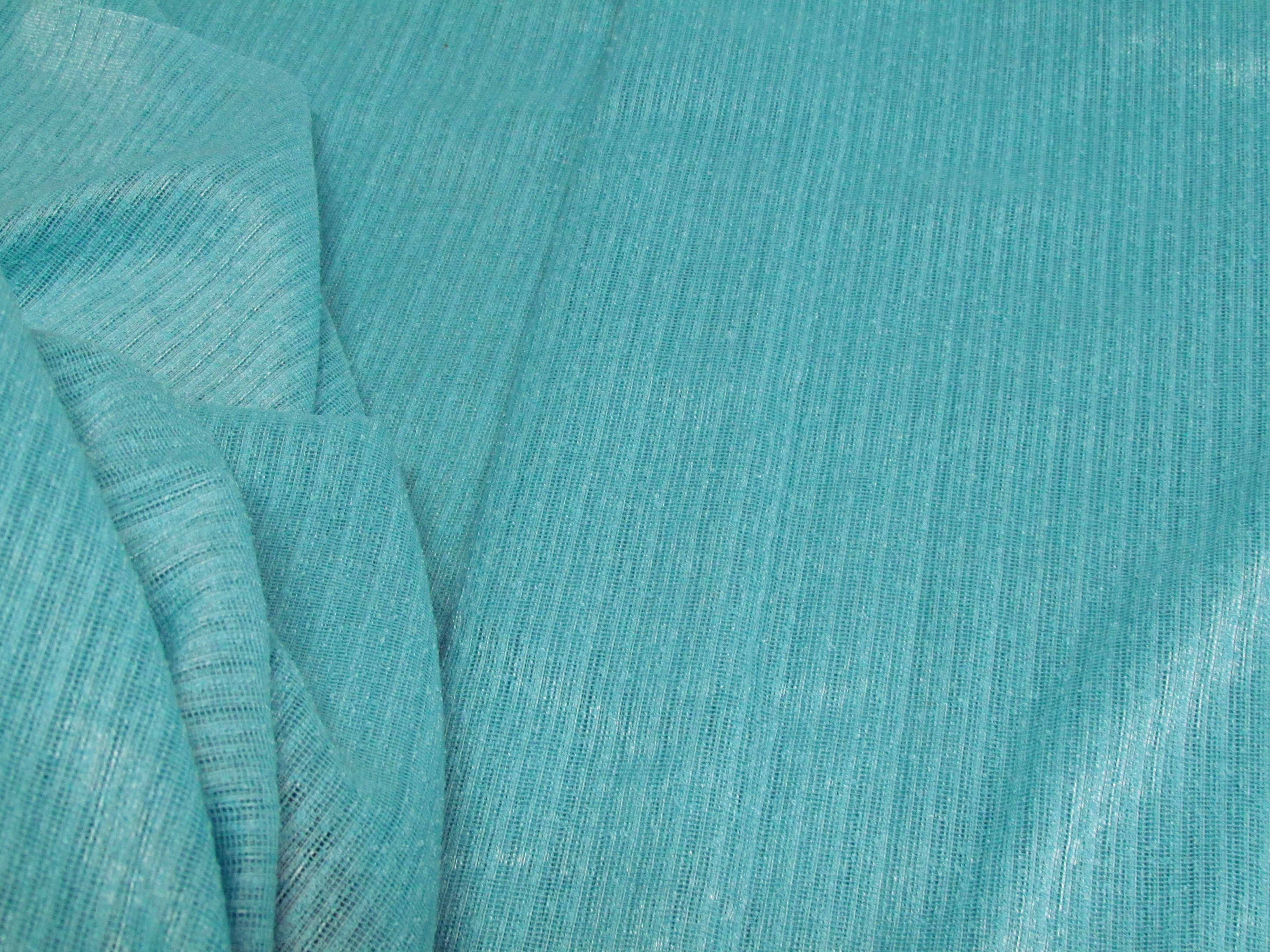 Solarveil Polyester Mesh Fabric Sunprotective Turquoise Blue Beachwear ...