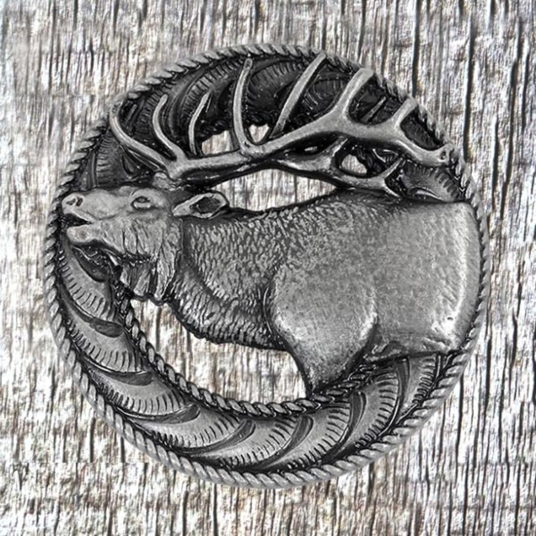 Elk Concho - Etsy
