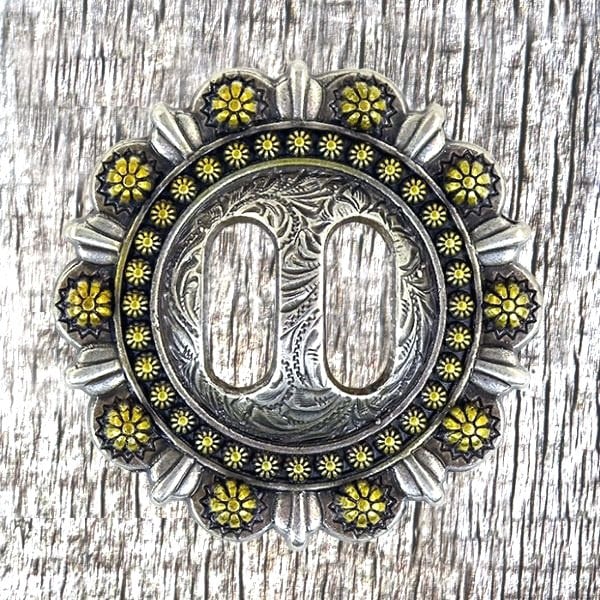 Engraved Slotted Concho - Etsy