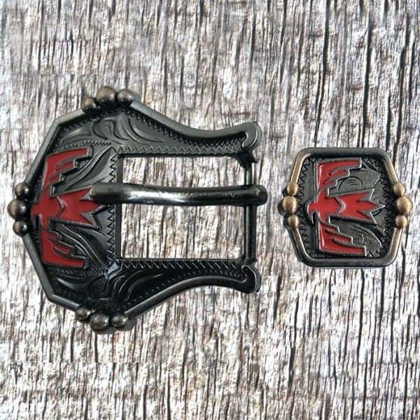 Red Bridle Buckle - Etsy