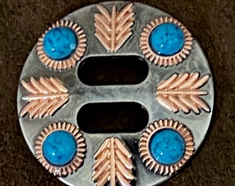 Turquoise Concho | Etsy