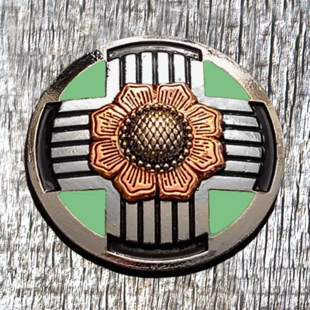 Pecos Flower 1-1/2 Inch Concho - Etsy
