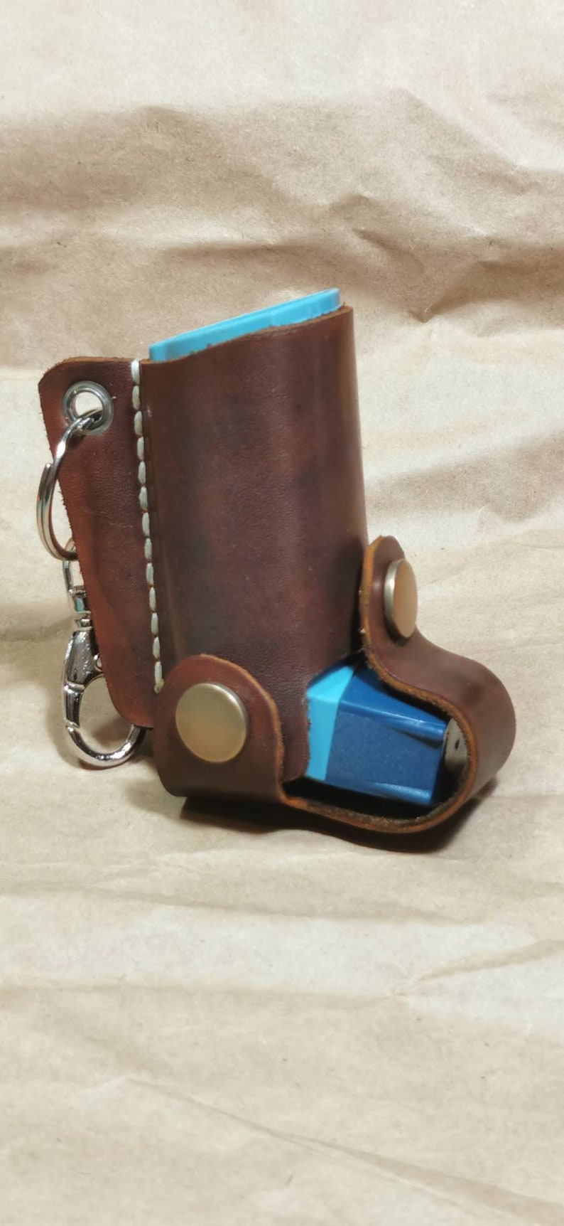 Leather Inhaler Case Pouch Sleeve Ventolin Salamol Lupin - Etsy