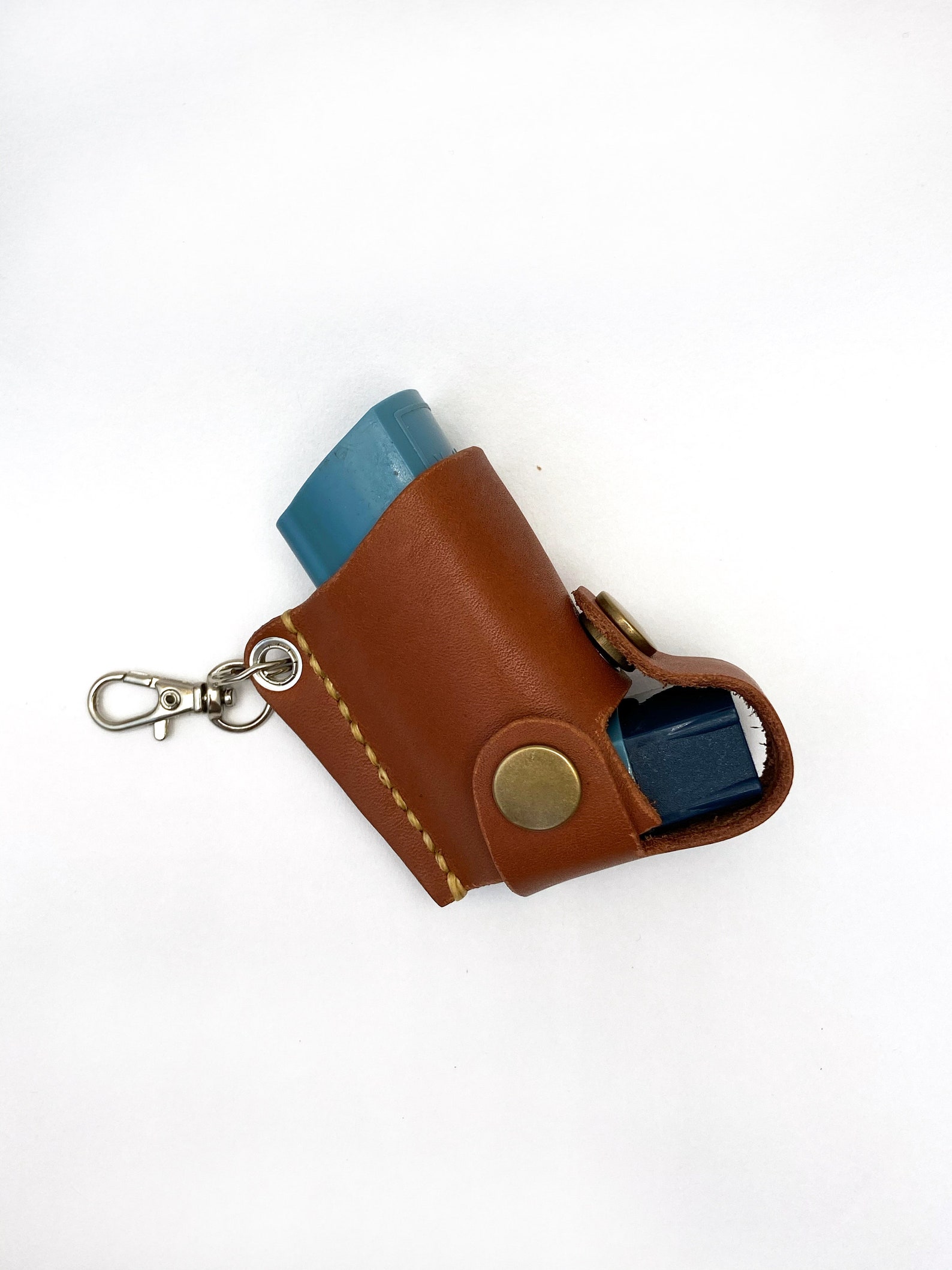 Leather inhaler case pouch sleeve Ventolin Salamol inhaler | Etsy