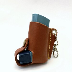 Leather inhaler case pouch sleeve Ventolin Salamol inhaler | Etsy