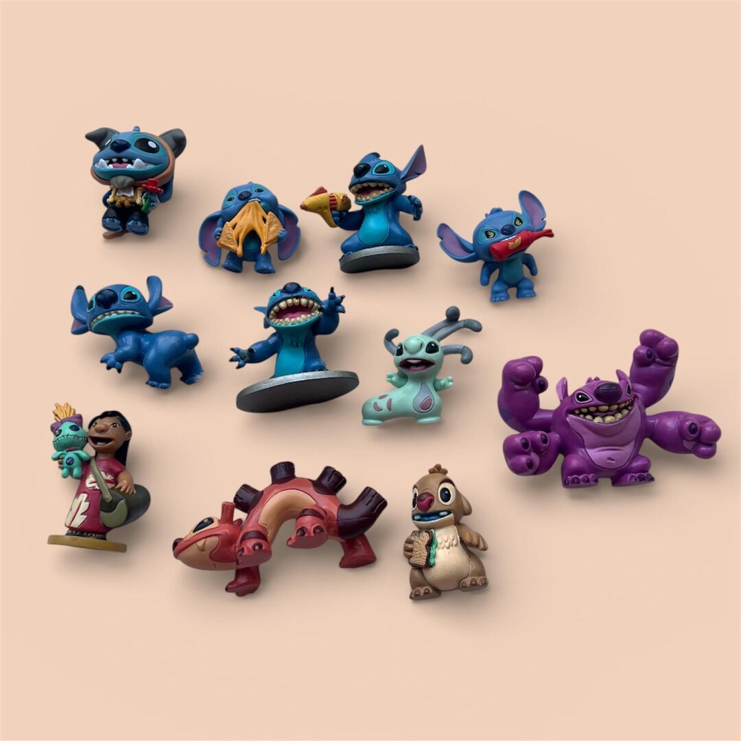 Disney Lilo and Stitch Figures Experiment Cousins Toys Ideal Cake ...