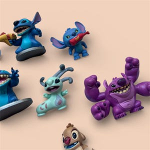 Disney Lilo and Stitch Figures Experiment Cousins Toys Ideal Cake ...