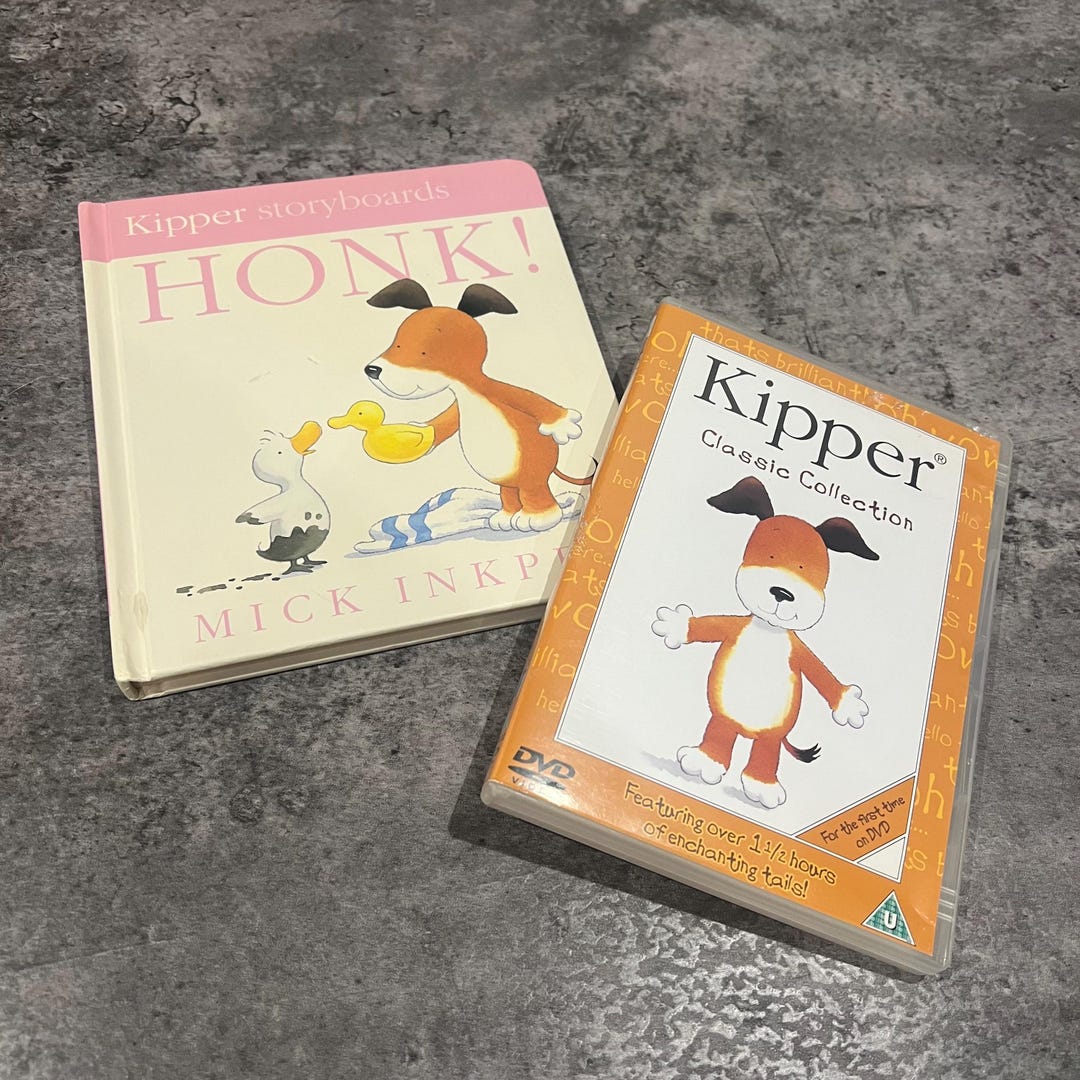 Kipper Book & DVD Bundle Set Gift - Etsy