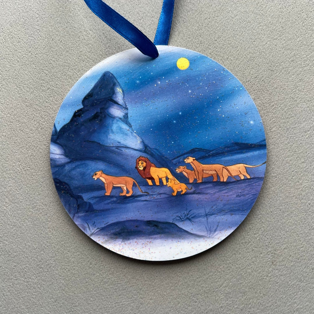 Upcycled Disney Book Lion King Simba Sarabi Wooden Plaque Hanging ...