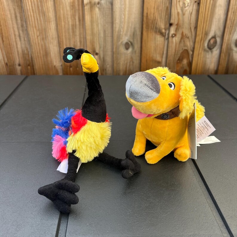 Disney Store Pixar up Kevin & Dug Snipe Bird Plush Bundle With Tags - Etsy