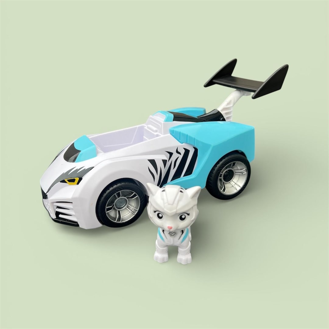 Paw Patrol Rory’s Transforming Toy Car With Rory Action Figure Cat Pack ...