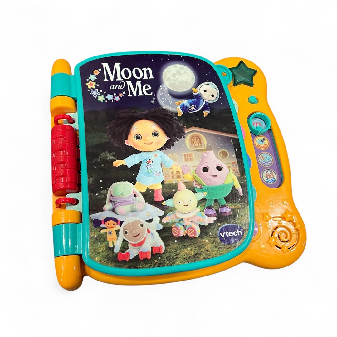 Vtech Cbeebies Moon and Me Electronic Interactive Book With Sounds - Etsy