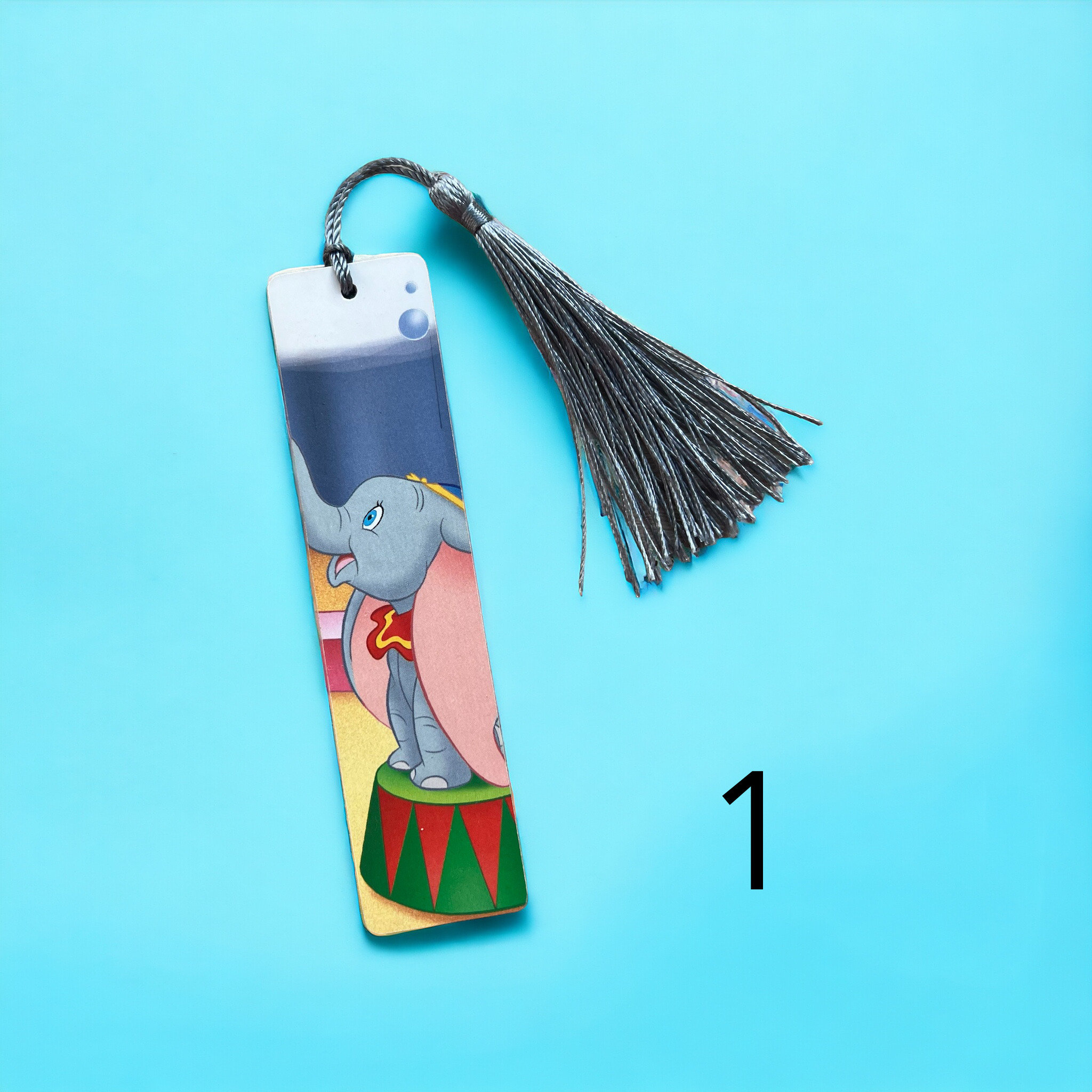 Upcycled Disney Book Dumbo Wooden Bookmark Book Christmas Gift Secret ...