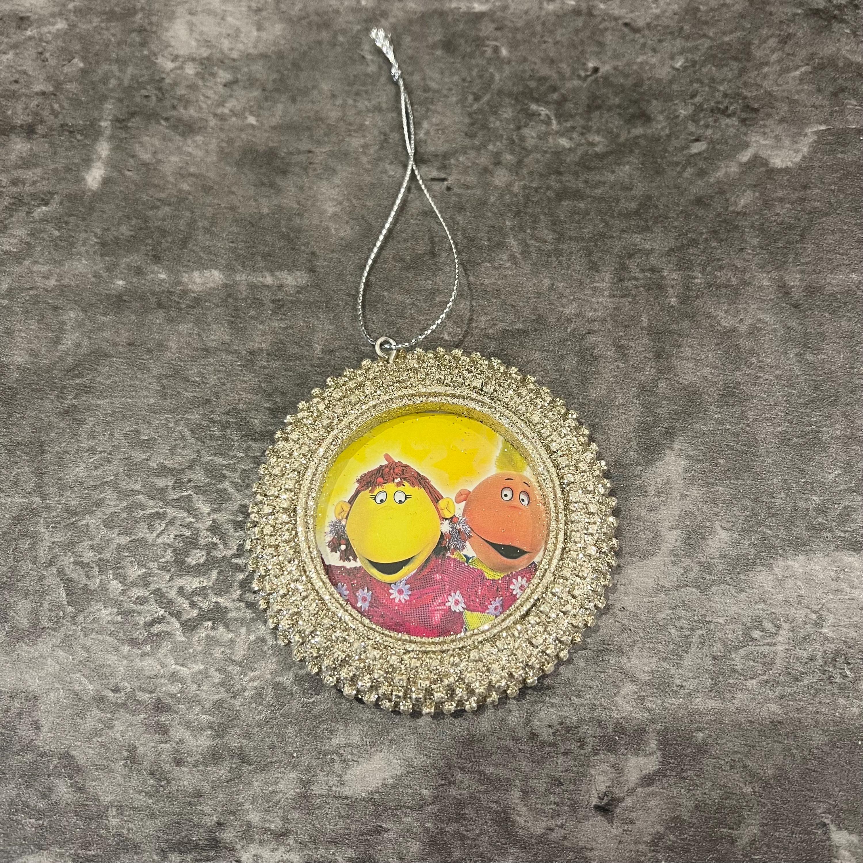 Vintage Book Page Tweenies Fizz Jake Christmas Tree Bauble Ornament ...