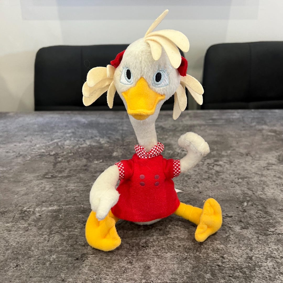 2005 Disney Chicken Little Goosey Loosey Bendable 9" Plush Soft Toy ...