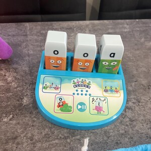 Alphablocks Phonics Number Blocks Educational Interactive Learning Toys ...