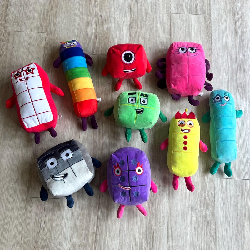Numberblocks Plush - Etsy