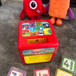 Alphablocks Phonics Number Blocks Educational Interactive Learning Toys ...