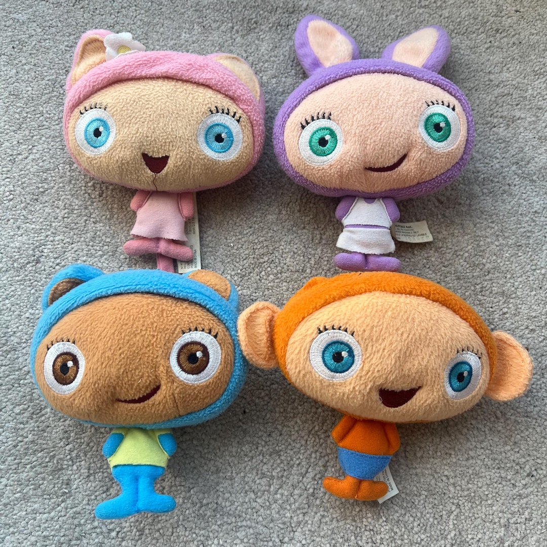 Waybuloo Plush Soft Toy Bundle Fisher Price 2009 De Li Lau Lau Nok Tok ...