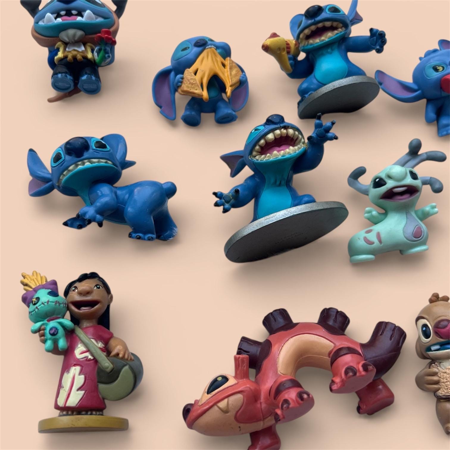 Disney Lilo and Stitch Figures Experiment Cousins Toys Ideal Cake ...