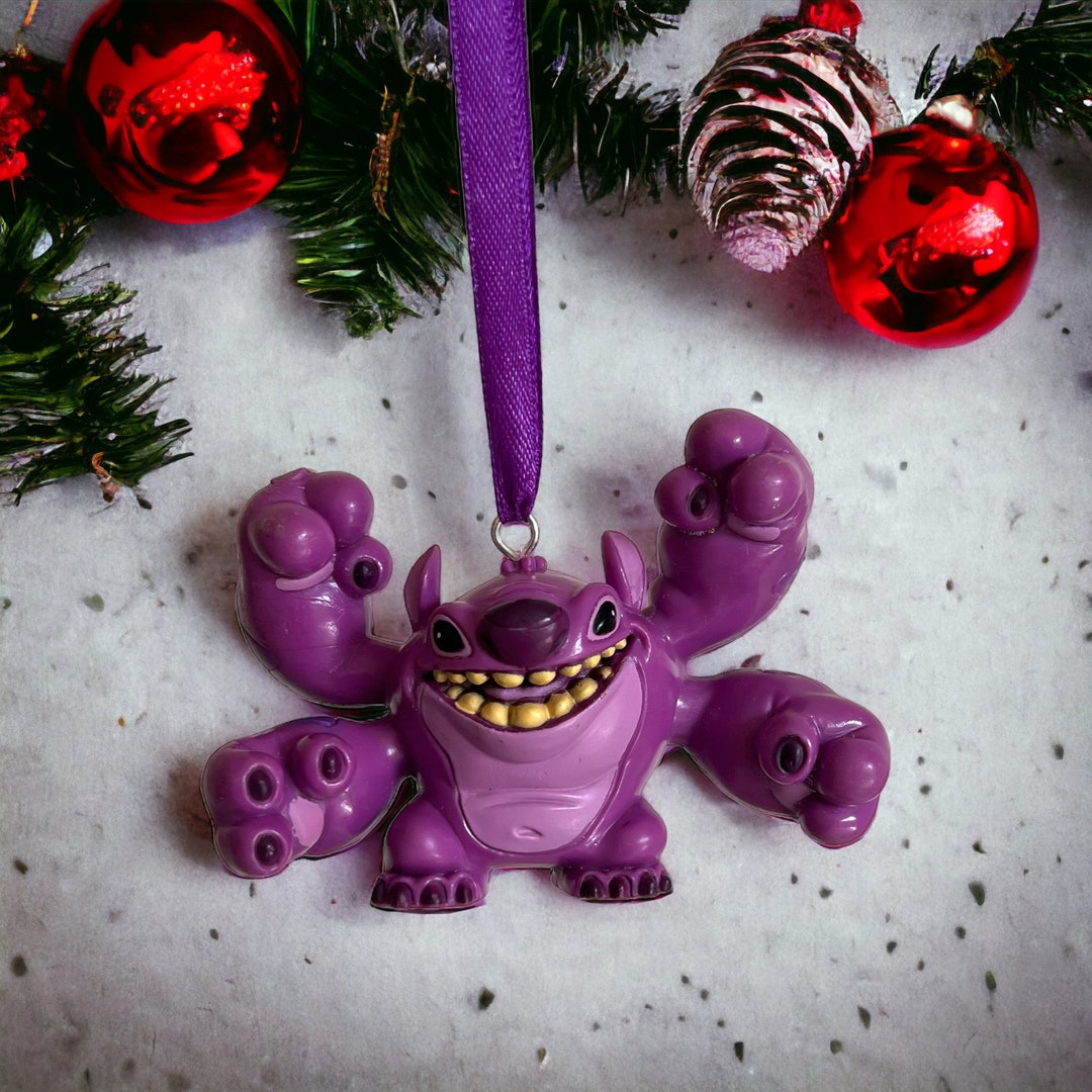 Disney Lilo and Stitch Christmas Tree Decoration Ornament - Etsy