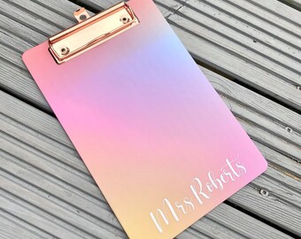 Pink Clipboard | Etsy