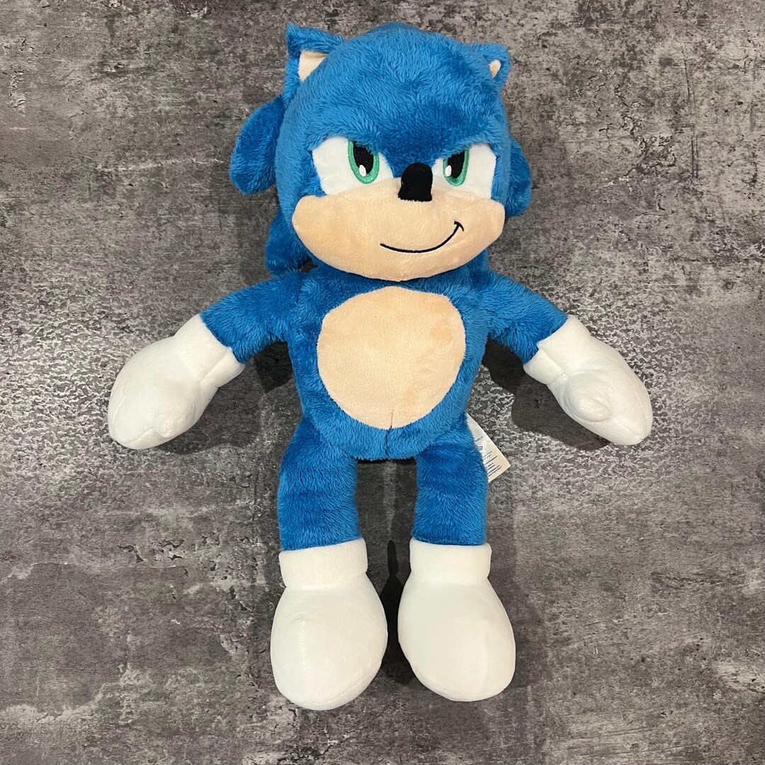 Build A Bear Sonic the Hedgehog Plush Toy With Sound Fully Working - Etsy