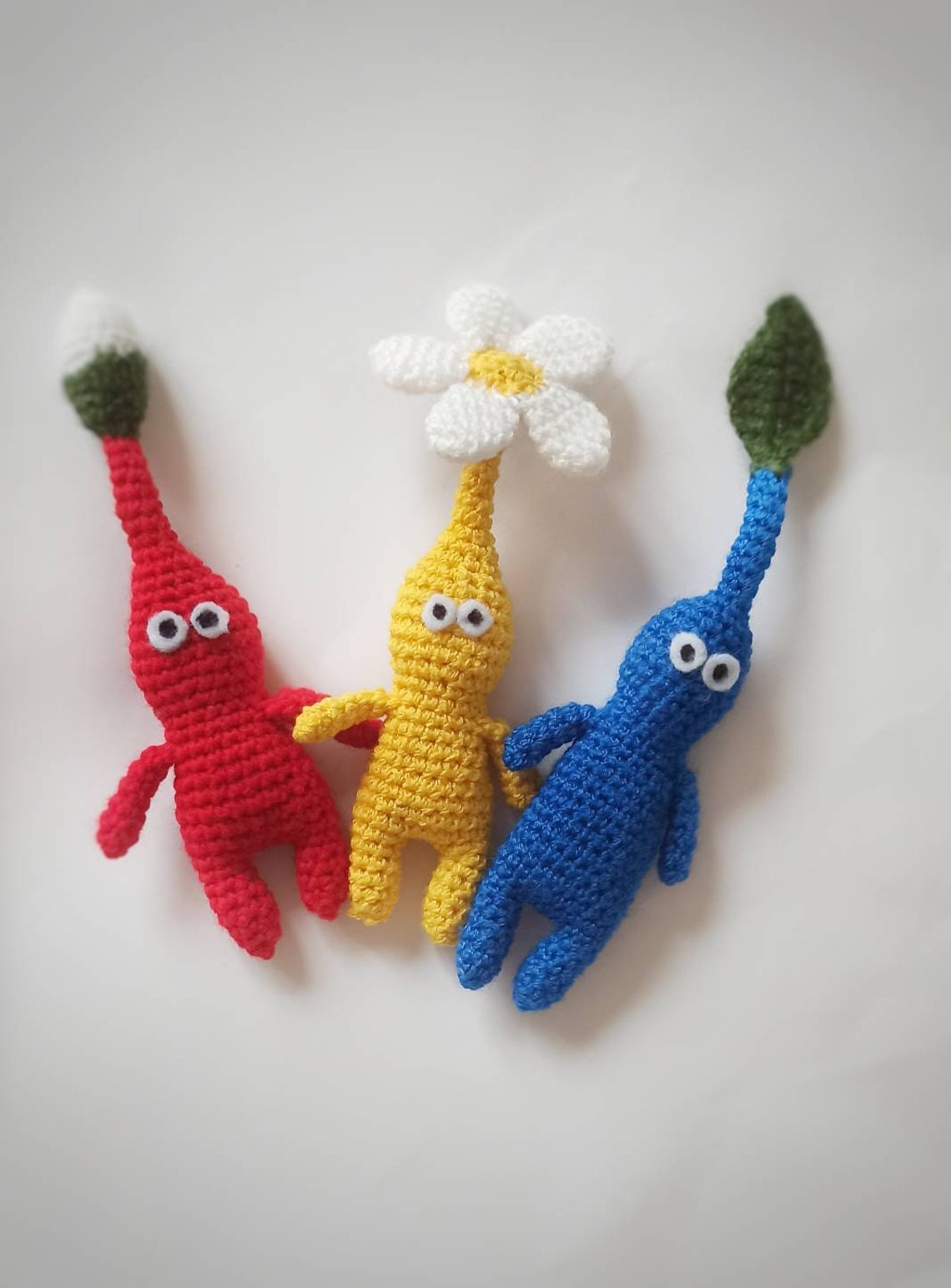 Pattern Pikmin Crochet Toys Unique Toys Best Gifts Pikmin Game Gift for ...