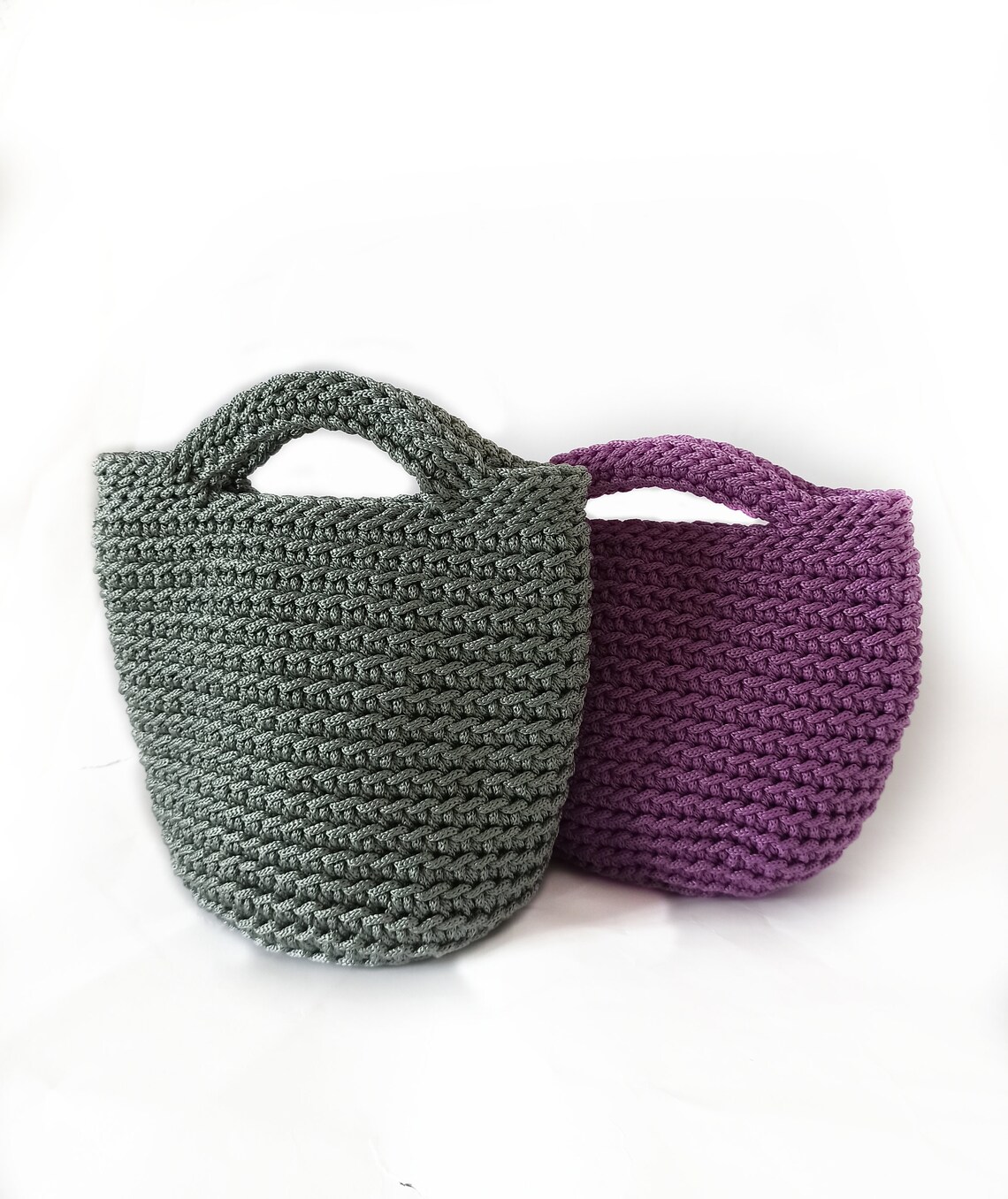 Tutorial Pattern MINI Bag PDF File Pattern Purses Purple Mini Bags Gift ...