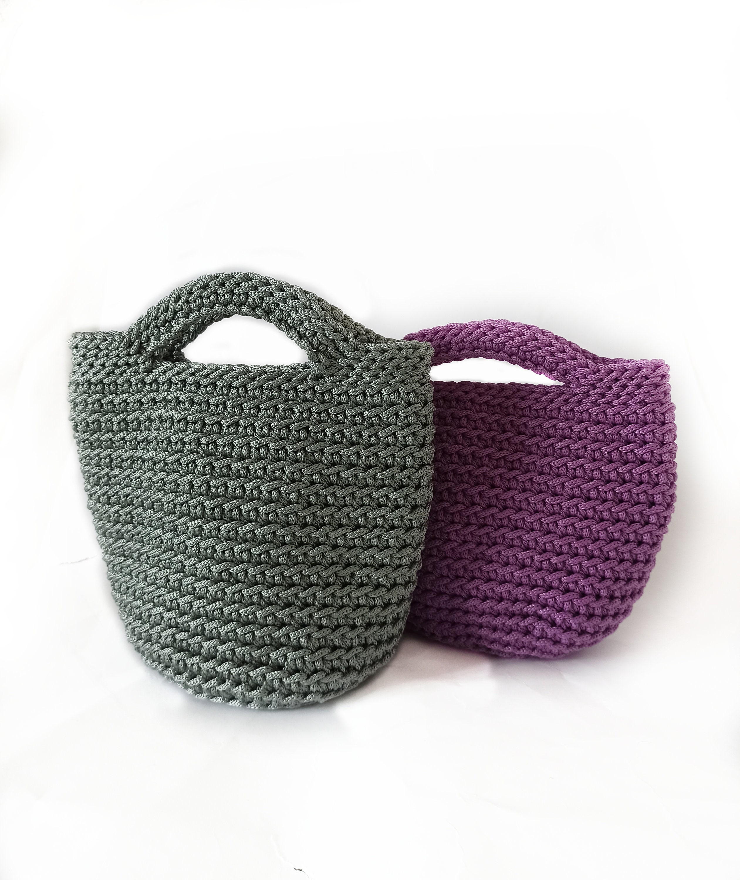 Tutorial Pattern MINI Bag PDF File Pattern Purses Purple Mini Bags Gift ...