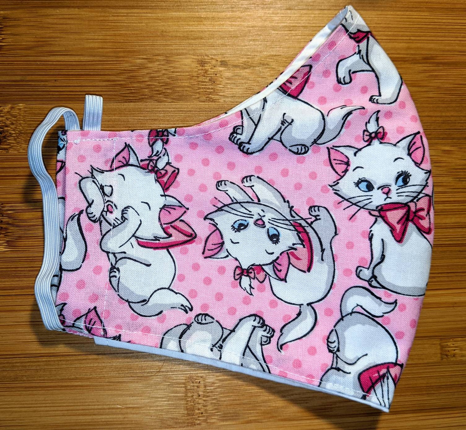 Disney Aristocats Marie Face Mask - Etsy