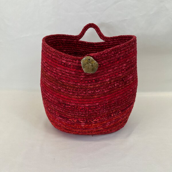 Red Basket - Etsy
