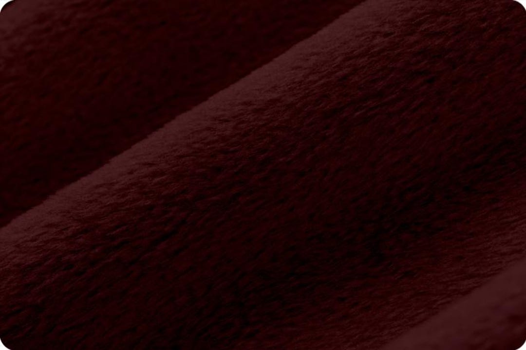 Cuddle® 3 Solid - Extra Wide - Black Cherry Smooth Minky From Shannon ...