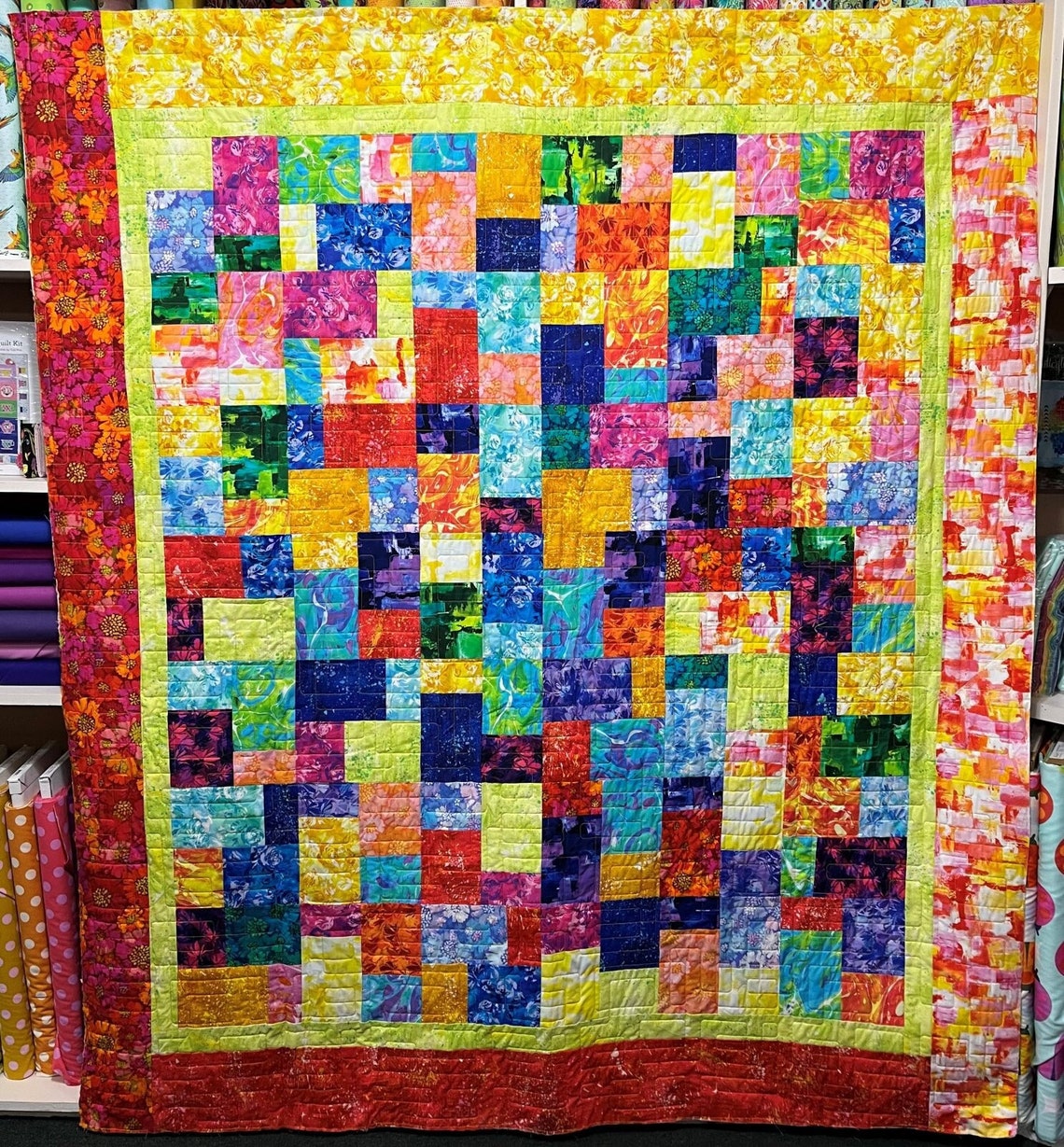 Dezmynd Quilt - Color Wheel Kit - Etsy