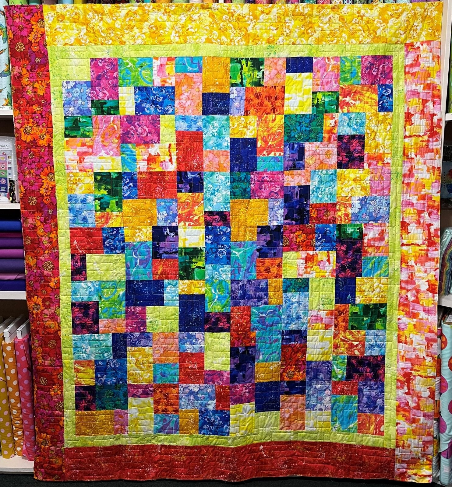 Dezmynd Quilt - Color Wheel Kit - Etsy