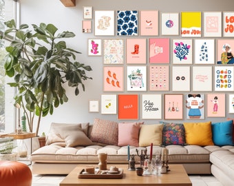 Boho Gallery Wall SET 1 INSTANT Digital Download Printable Posters - Etsy