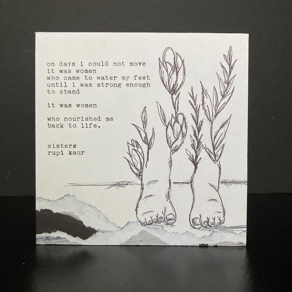 Rupi Kaur Poem Wall Art - Etsy