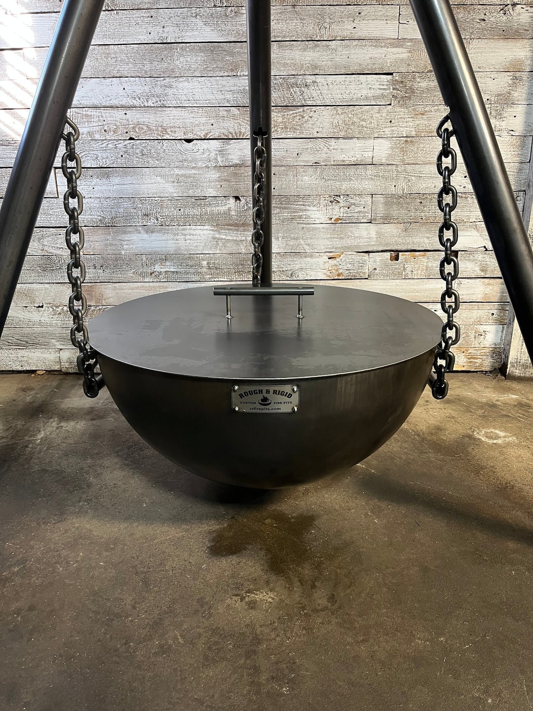 30" the Kid Fire Pit With Tri-pod (includes Snuffer Lid) - Etsy