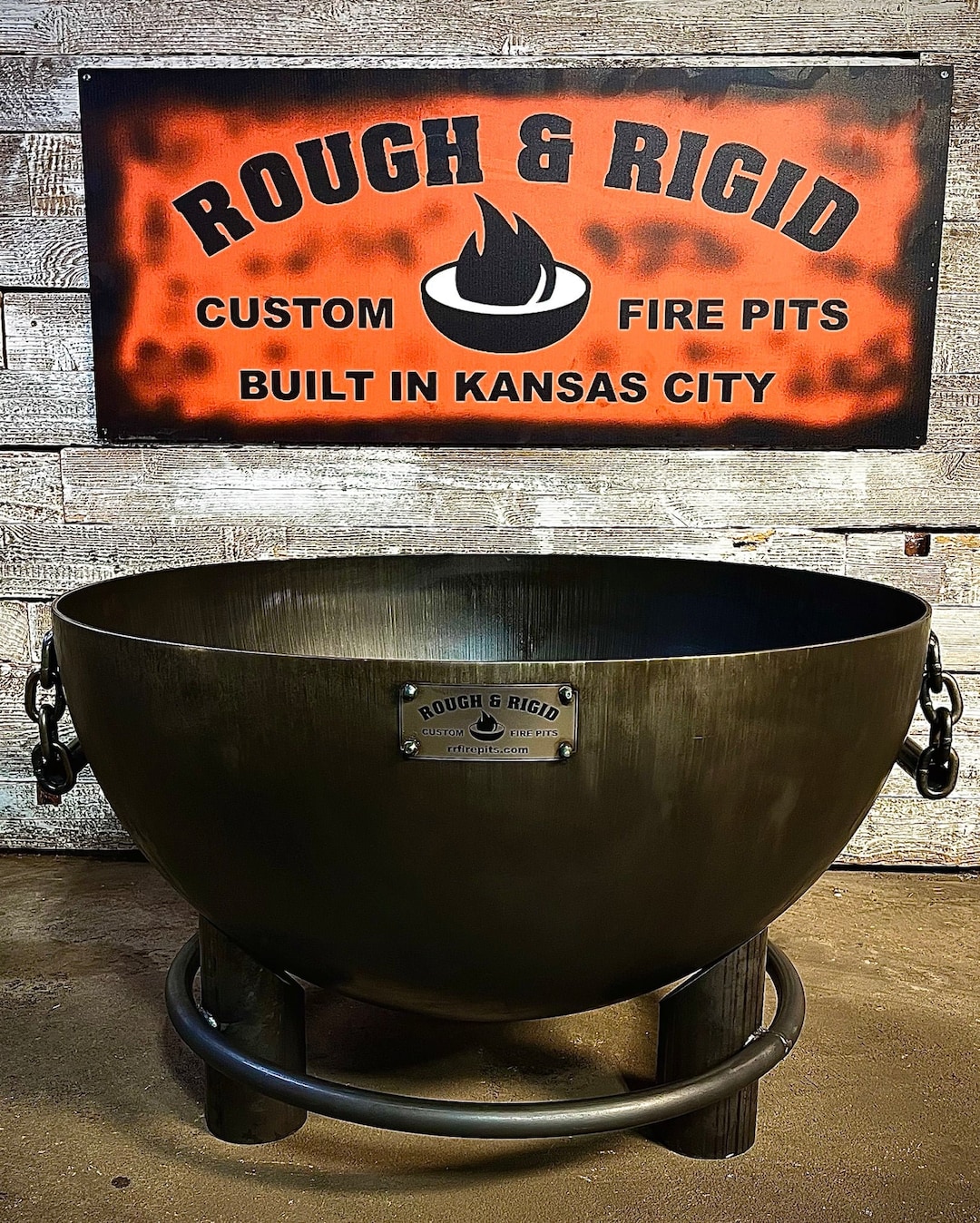 The Duke Fire Pit 30" With Tilting Base - Etsy