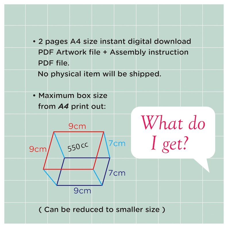 Cat Petting Chart Favor Box, Cat Petting Guide Box for Gift, Printable ...