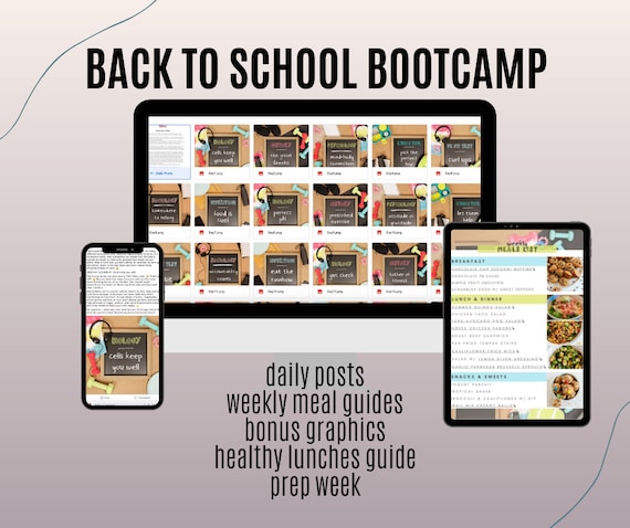 Back to School Bootcamp | Etsy