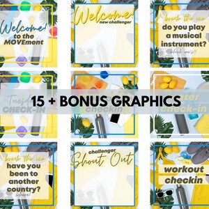 June/Summer Challenge Group Guide | Etsy