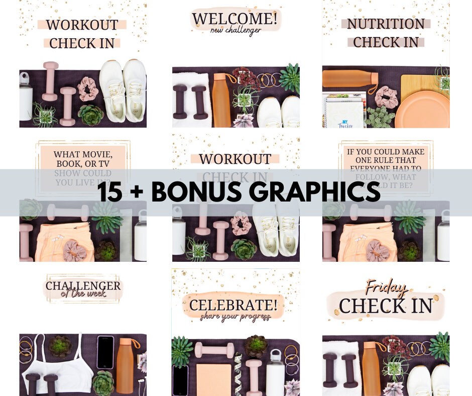 August/summer Challenge Group Guide - Etsy