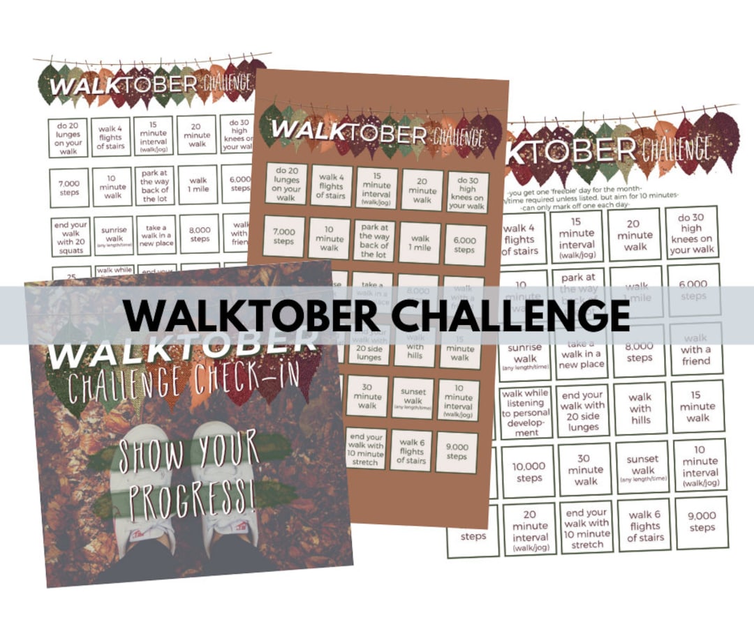 Walktober Challenge - Etsy